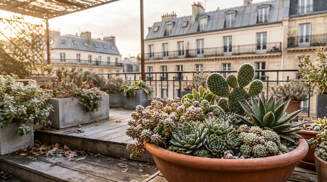 Ces plantes grasses qui survivent à -20 °C vont sublimer votre terrasse ...