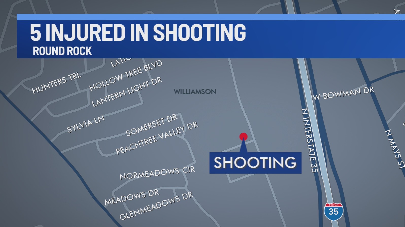 Shooting injures five juveniles at Round Rock New Year’s Eve party