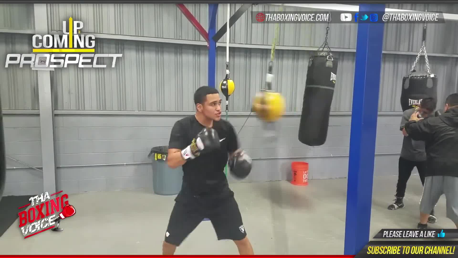 Tha Boxing Voice ALL ACCESS TRAINING CAMP with Gabriel Flores Jr. and ...