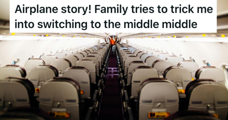 Airplane passenger agreed to switch seats so a family could sit ...