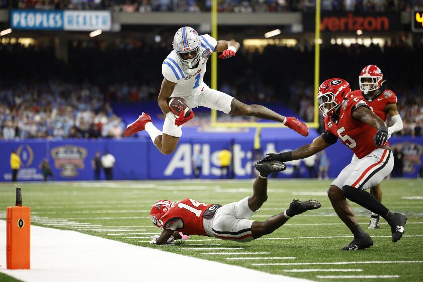 Mississippi edges Georgia to win Sugar Bowl, advance to playoff semifinals