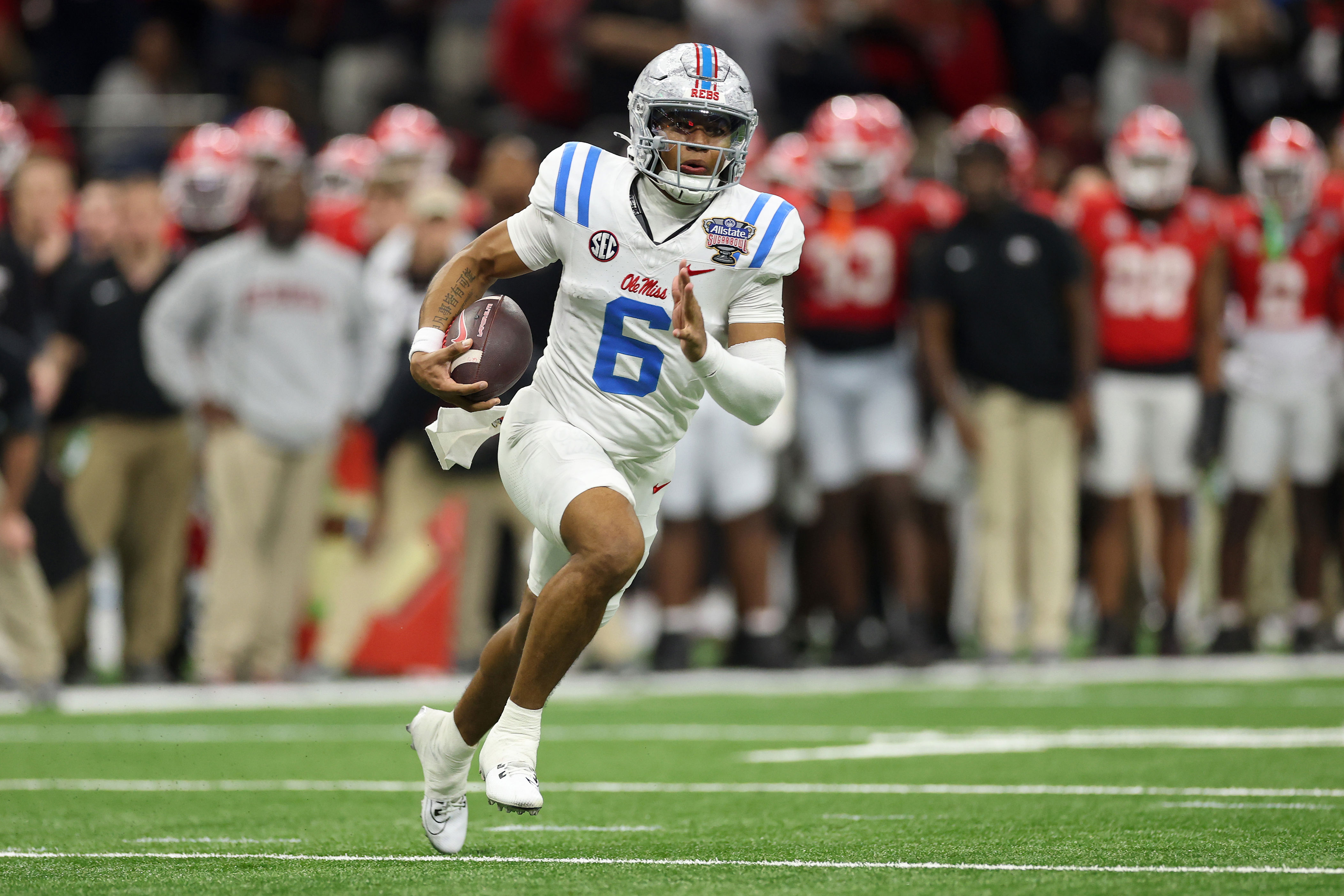 Sweet revenge: Ole Miss upsets Georgia to advance to CFP semifinals