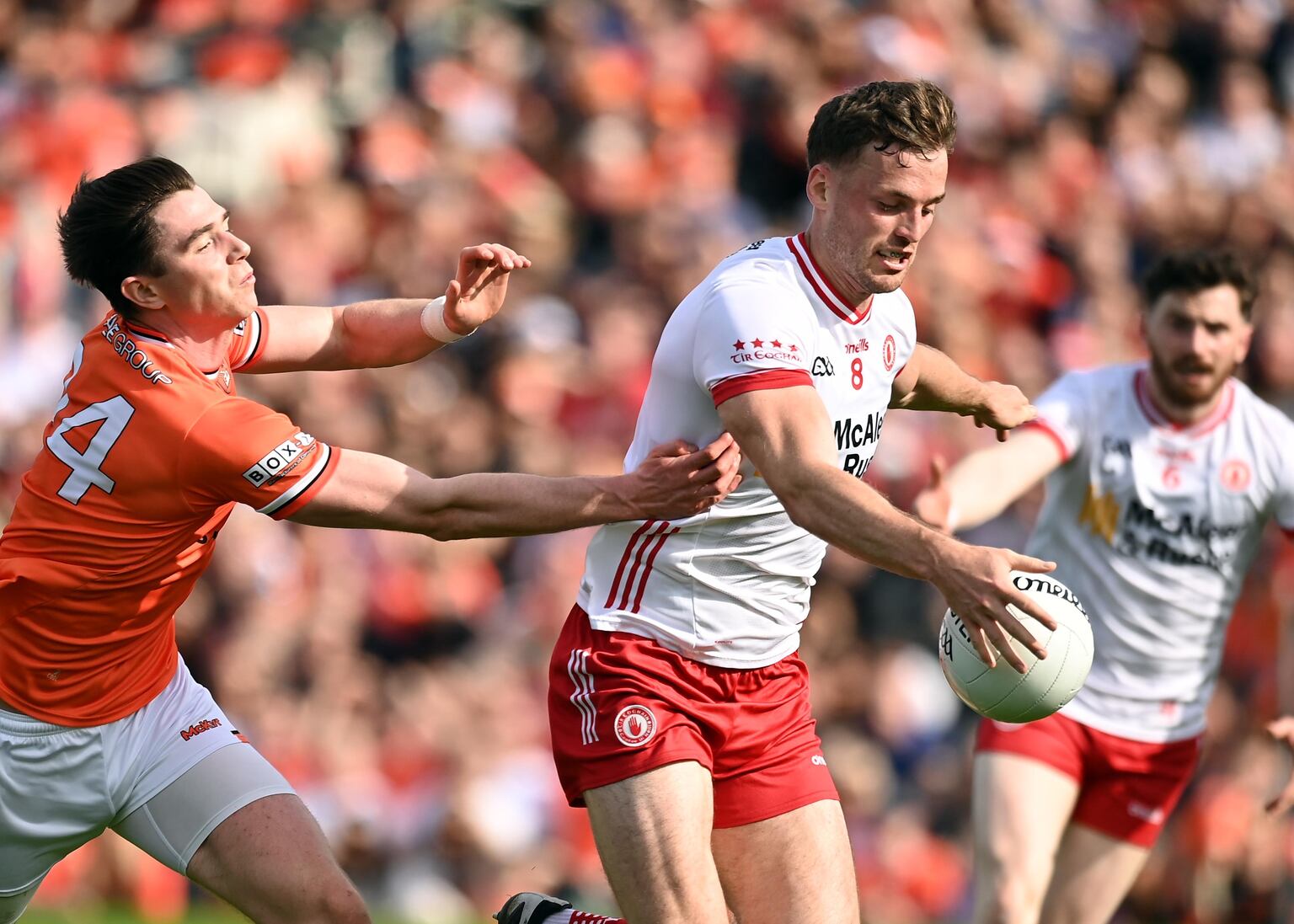 Tyrone midfielder Brian Kennedy 'on the right road' to recovery as Red ...