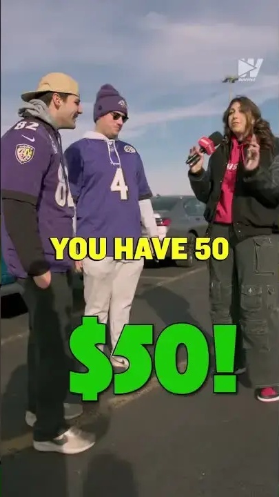 Ravens fans win $100 answering trivia questions