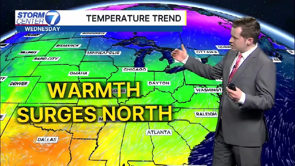 Thursday evening forecast