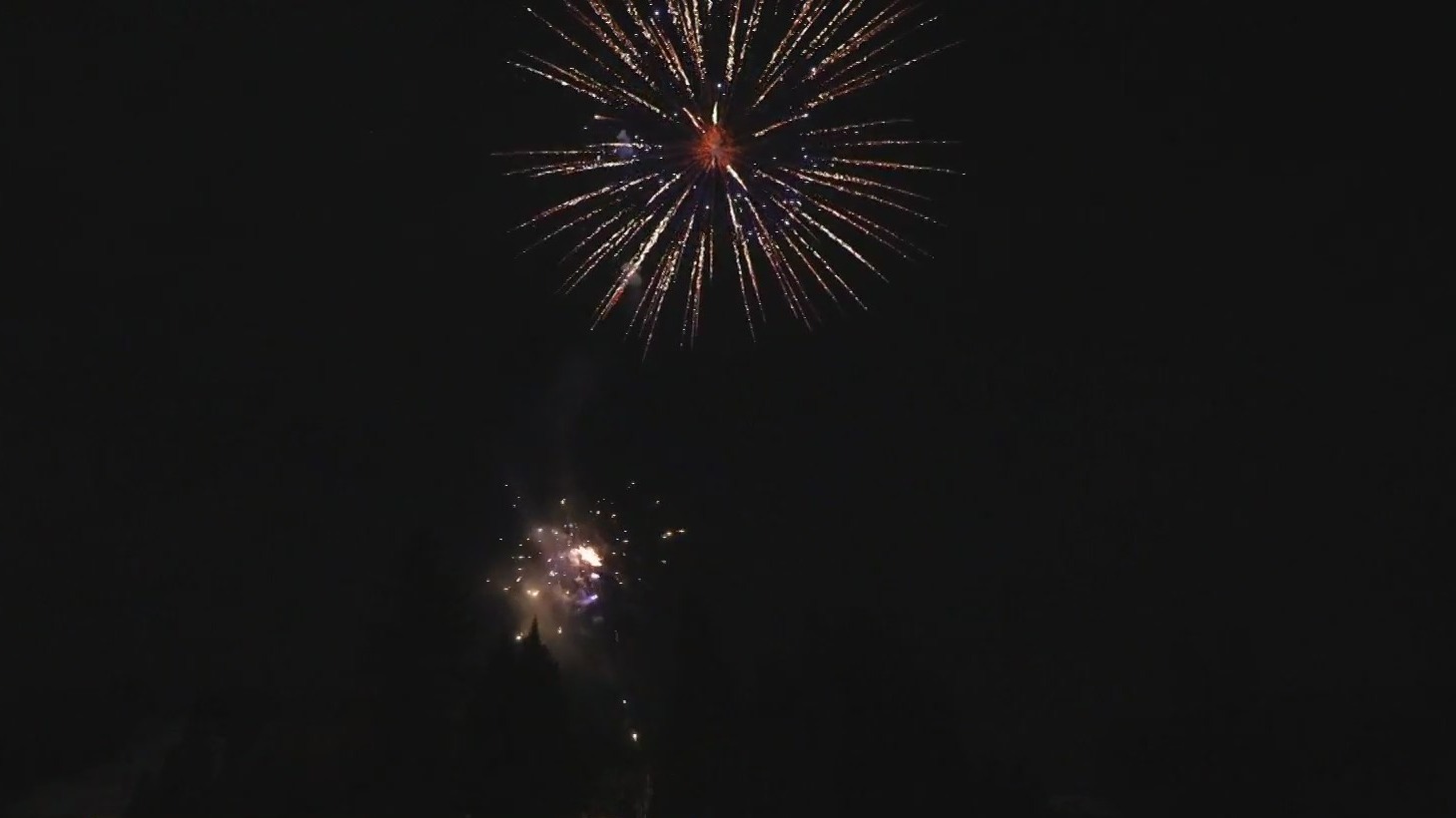 Drones, fireworks light up the sky and ground in Purgatory
