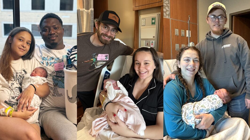 Mercy Hospital Springfield, CoxHealth deliver first babies of 2026
