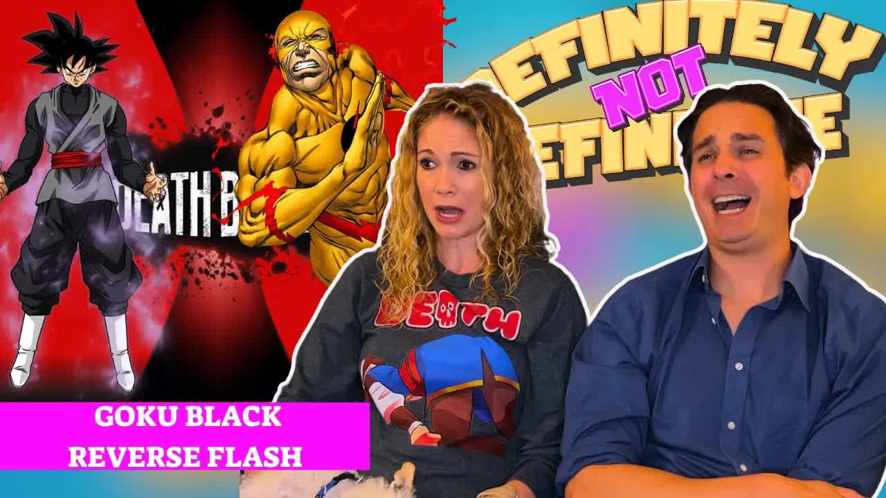 Death Battle Goku Black vs Reverse Flash reaction | Dragon Ball vs DC