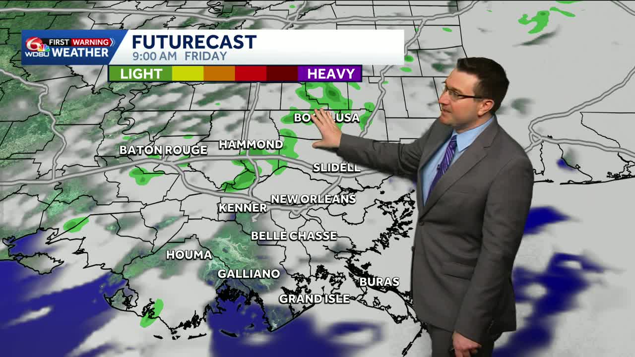 Warming up through Saturday before our next cool down
