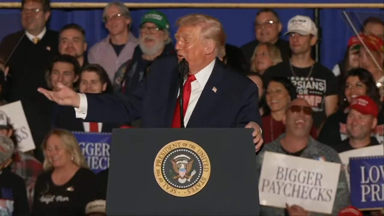 'That's the way she is': Trump insults GOP senator to his face, says ...