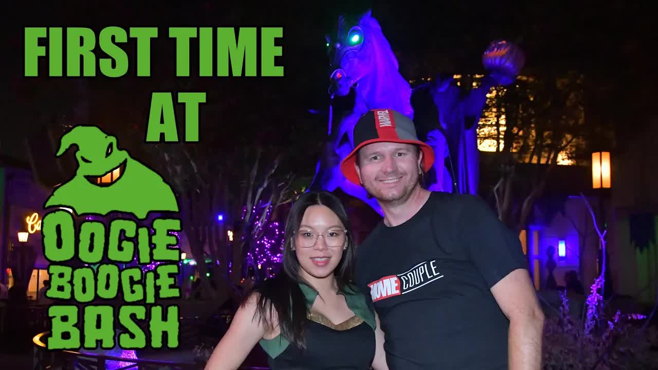 First time at Disney's Oogie Boogie Bash | Vlog 140