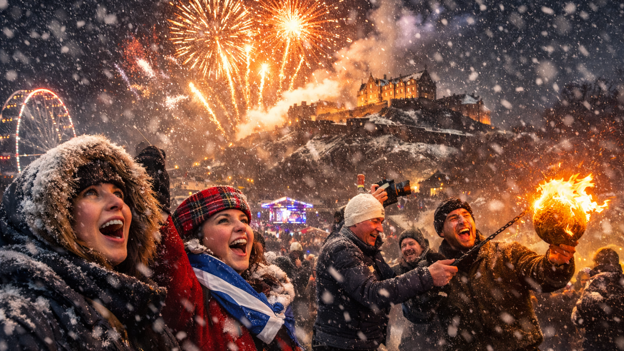 Edinburgh’s epic Hogmanay 2026: Snow, storms & the world’s best party