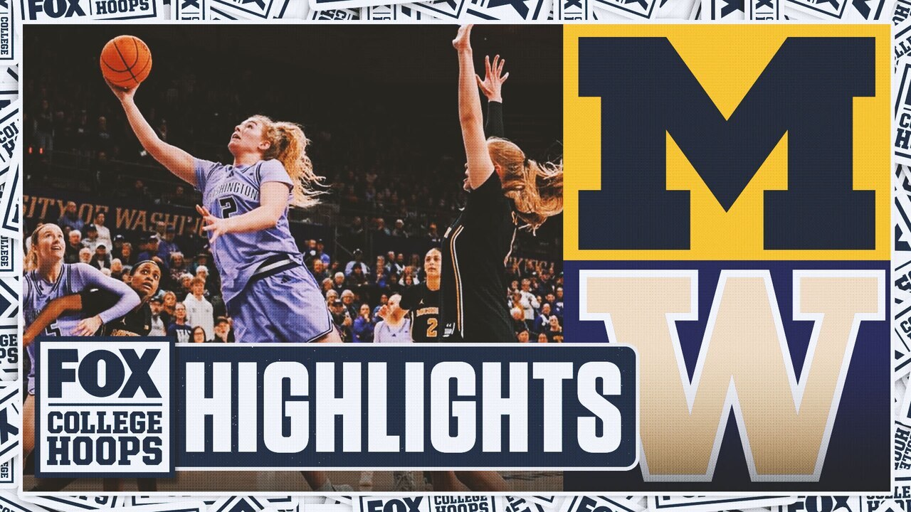 No. 6 Michigan Wolverines vs. Washington Huskies highlights 🏀 FOX ...