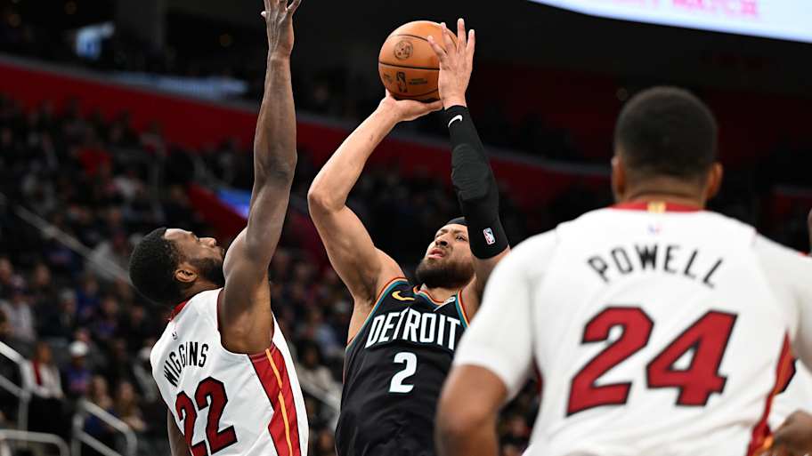 Norman Powell catches fire as the Heat fight off top-seeded Pistons