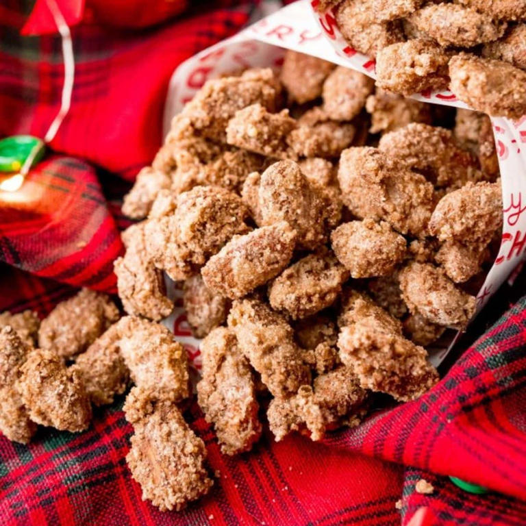 Easy candied almonds recipe