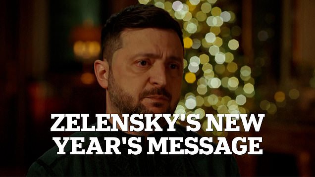 Zelensky says he won't sign 'weak' agreements in New Year's address