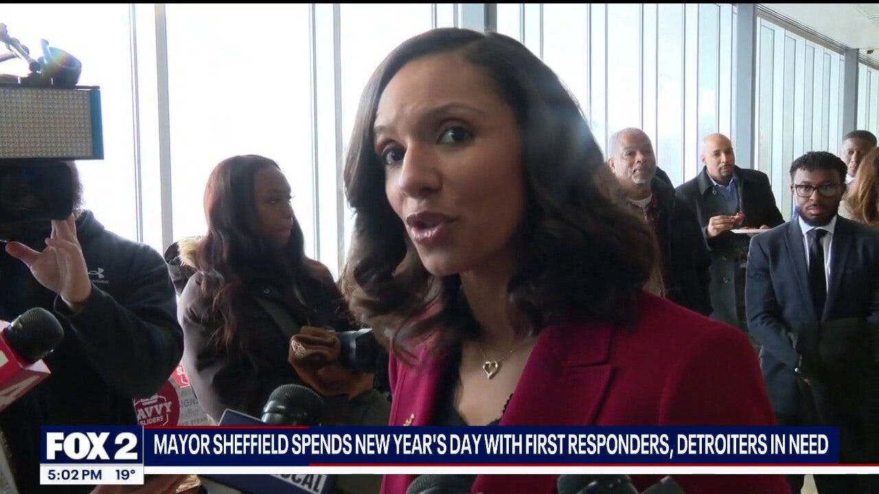 Mary Sheffield sworn in as Detroit mayor