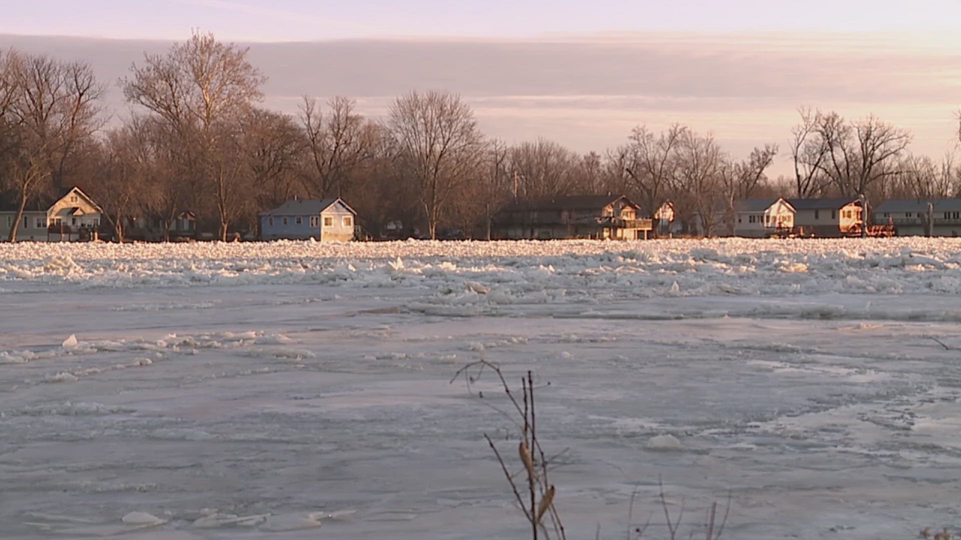 Ice jam persists on the Rock River