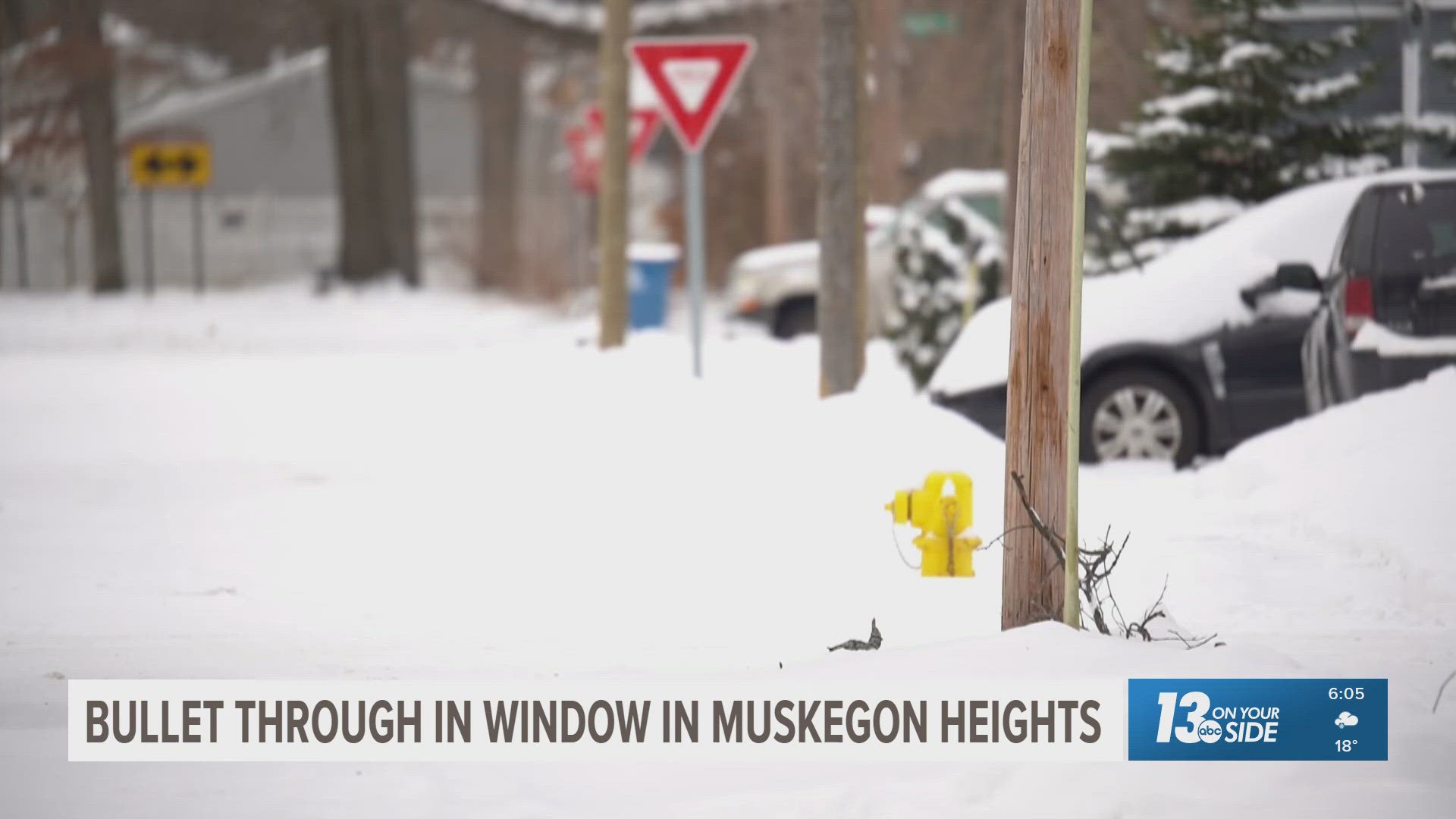 Bullet through window hits woman in Muskegon Heights