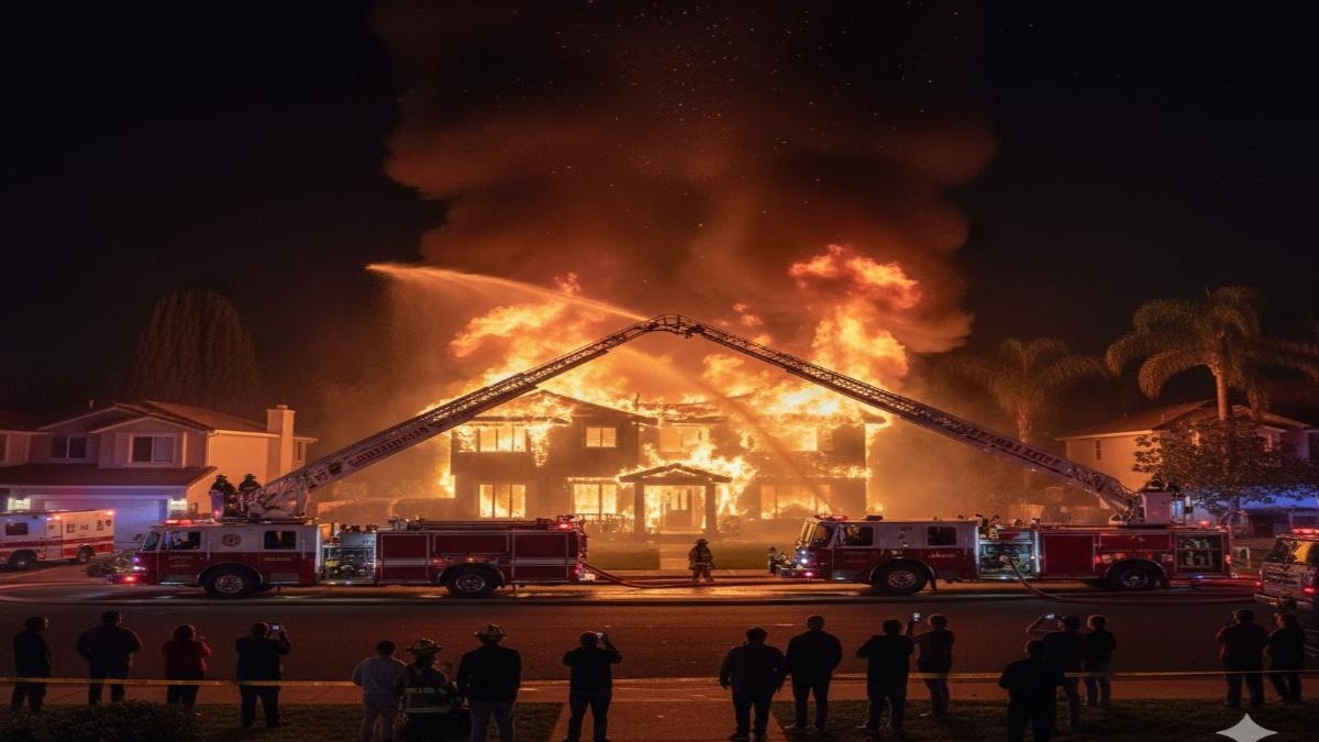 Heart-breaking house fire in Citrus Heights: One injured and three dogs ...