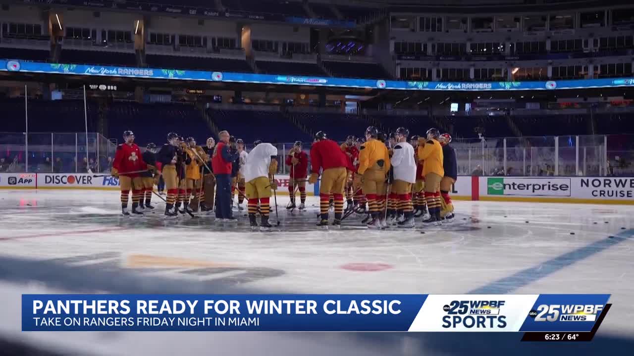 Florida Panthers practice at loanDepot Park ahead of 2026 Winter ...