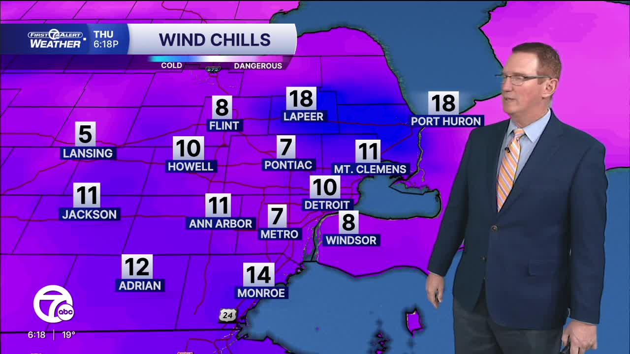 Evening snow under 1"