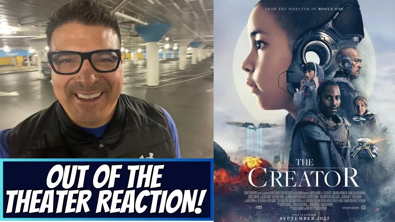 The creator out of the theater reaction | Gareth Edwards | AI