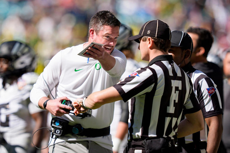 Top quotes from Dan Lanning, Curt Cignetti presser before Peach Bowl