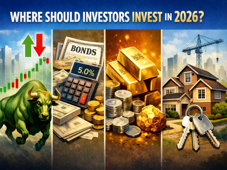 Smart investment moves for 2026: Debt, equity, gold, and real estate ...