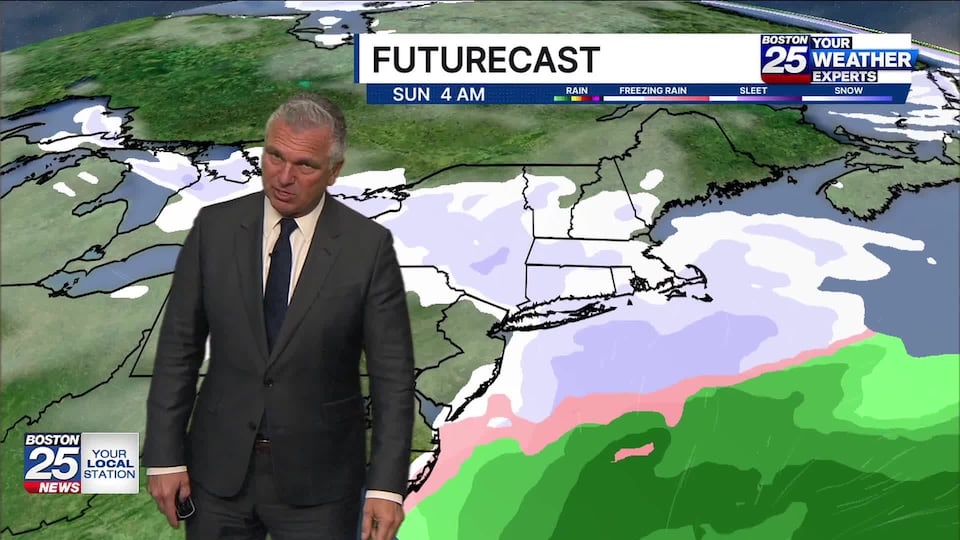 Boston 25 Thursday evening weather forecast