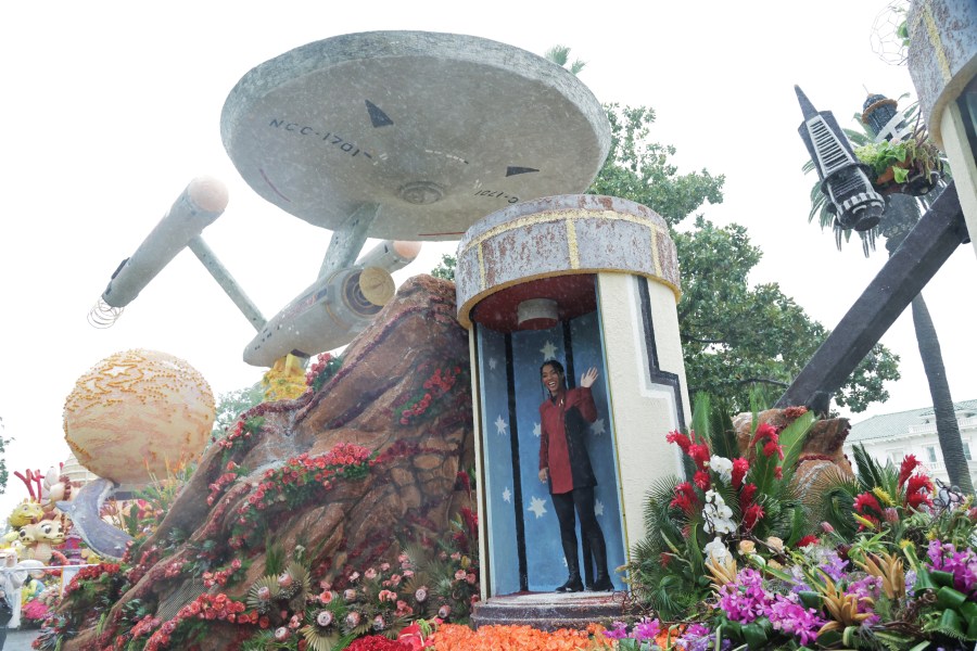 Star Trek’s Rose Parade float has Midstate ties