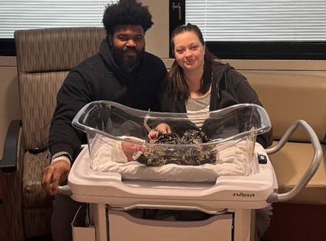 Meet Mateo and Terrell Jr, first babies born at Lansing hospitals in 2026