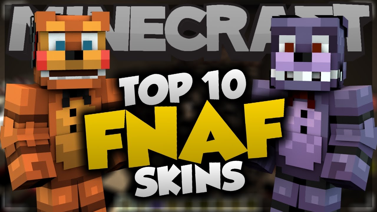 Top 10 Minecraft FNAF skins | Best Five Nights at Freddy’s Minecraft skins