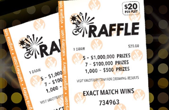$1 million Virginia Lottery raffle ticket bought at Hopewell Food Lion
