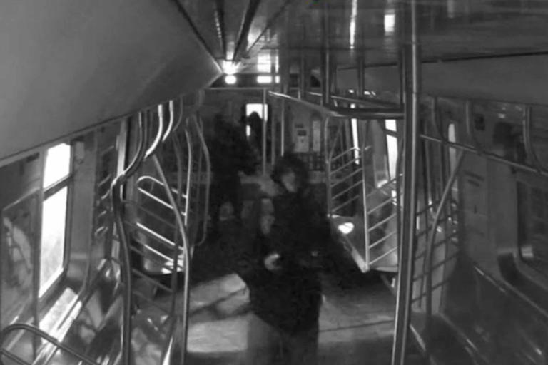New York City police search for joyriders who 'stole' subway train