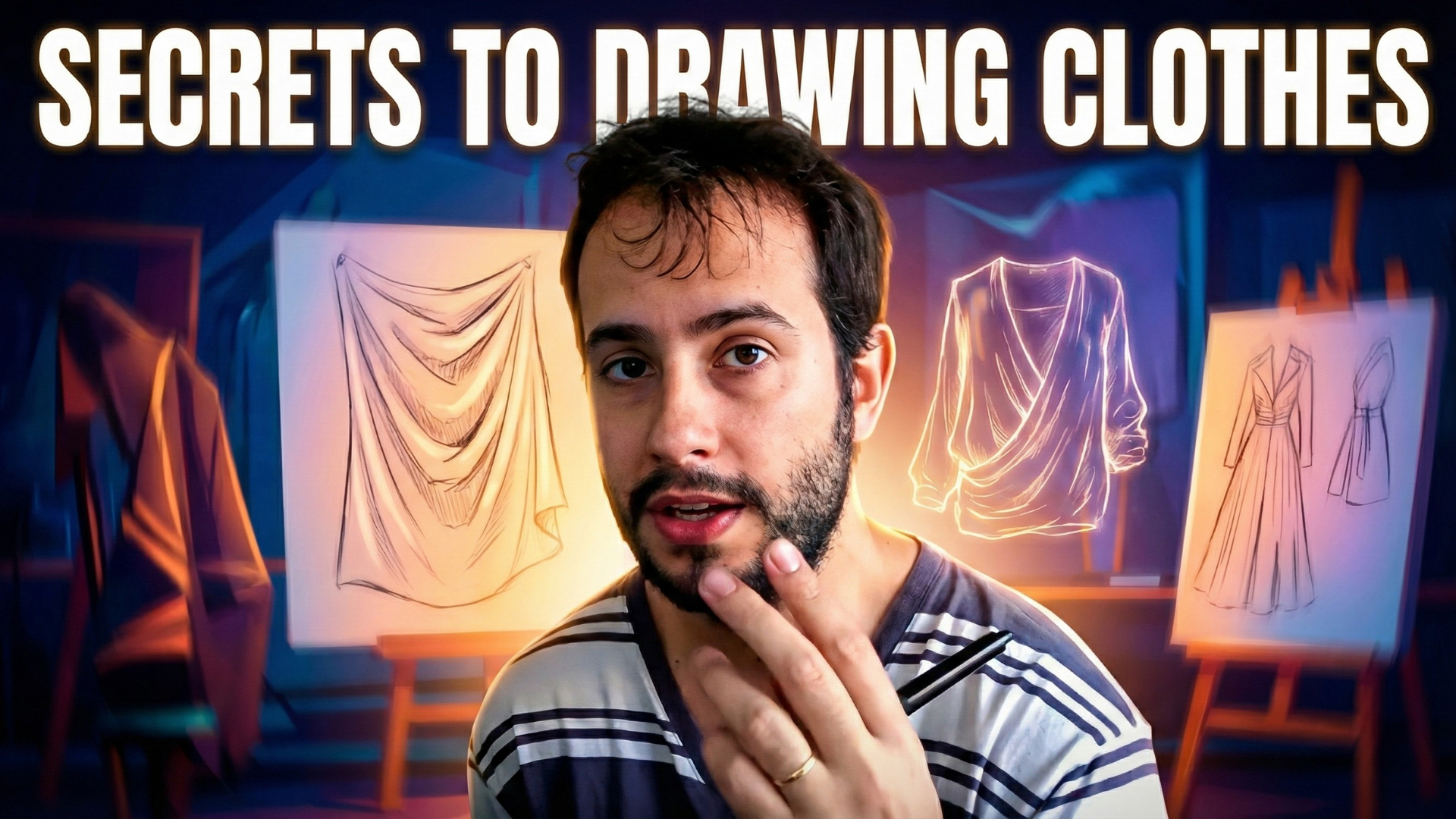 How to draw clothes that move: 3 essential tips