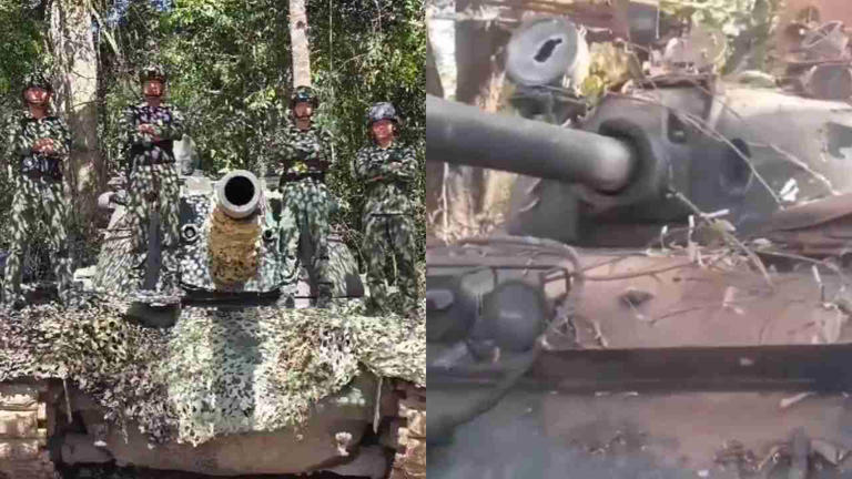 Thailändischer M48-Panzer zerstört kambodschanischen T-55 bei ...
