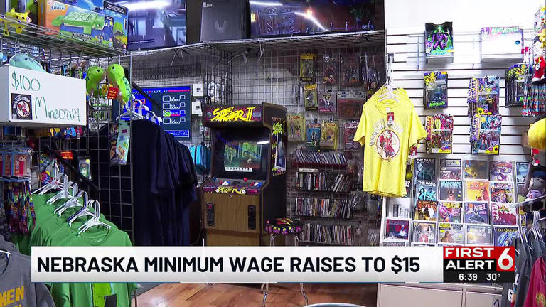 New minimum wage increase for Nebraska goes into effect