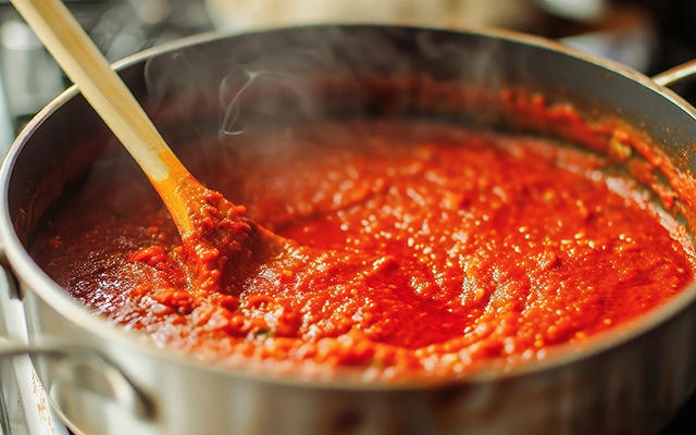 Sem corante, nem conservante: molho de tomate caseiro fácil para deixar ...