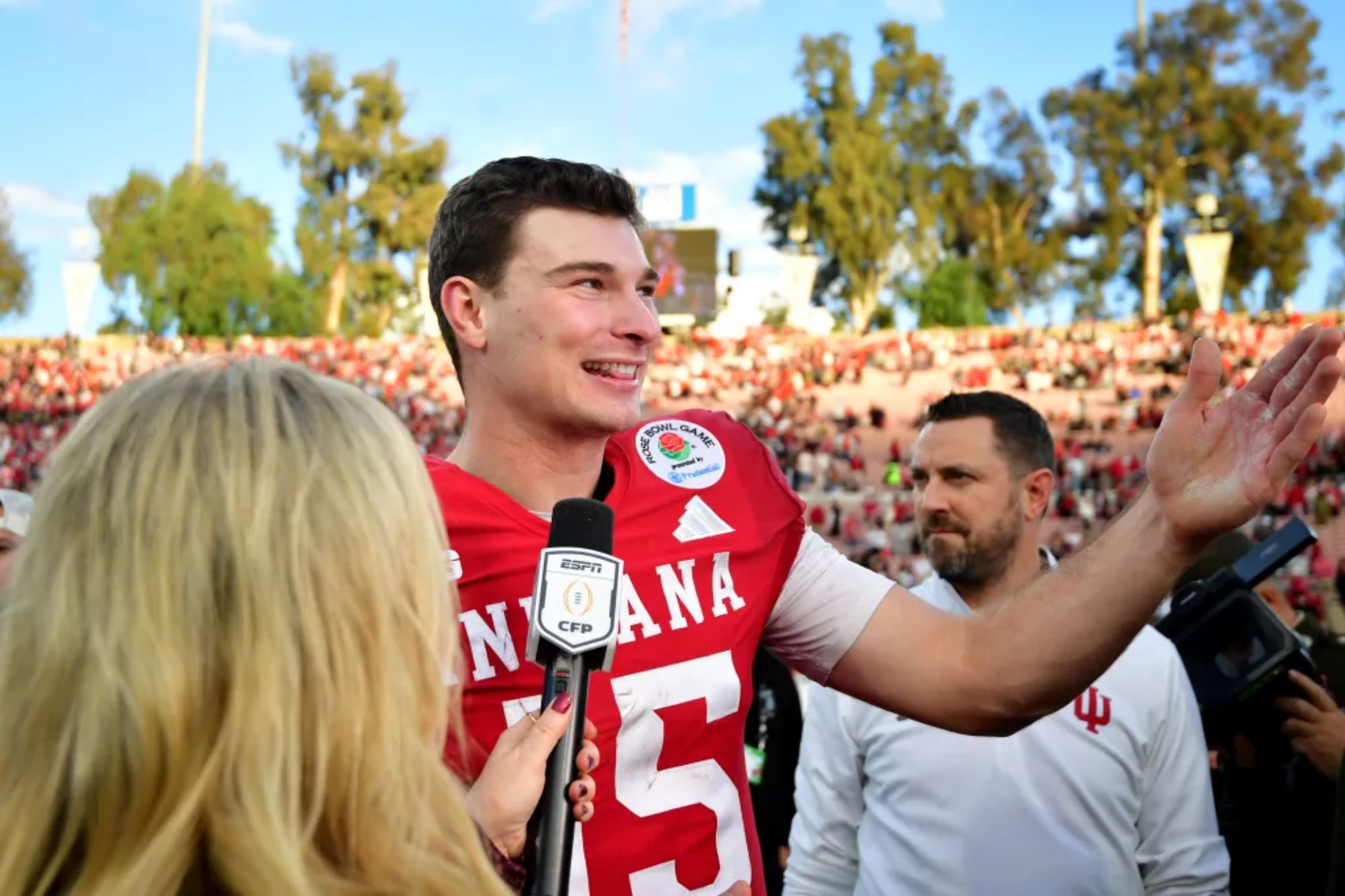 'Locked in' Fernando Mendoza finds out Indiana’s CFP semifinal opponent ...