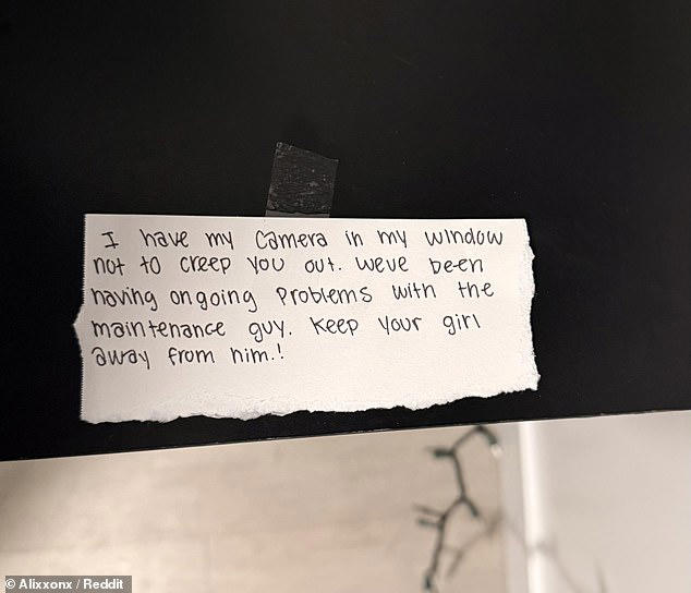 I came home to a creepy note on my door - what should I do?