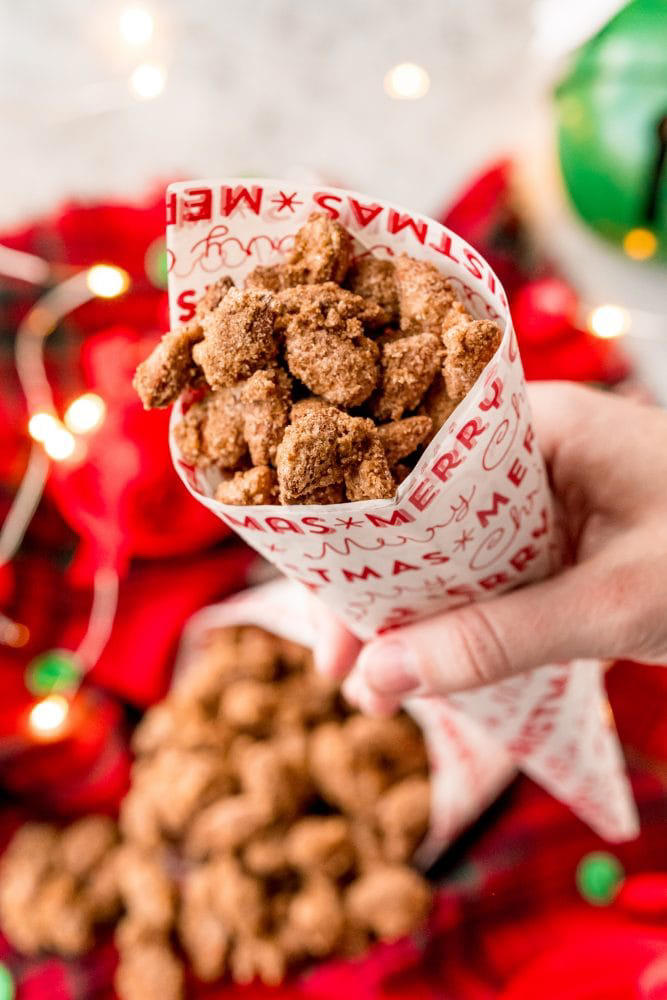 Easy candied almonds recipe