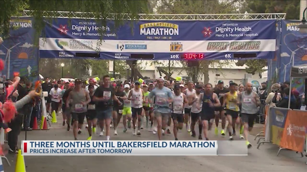 2026 Bakersfield Marathon registration prices go up on Jan. 2