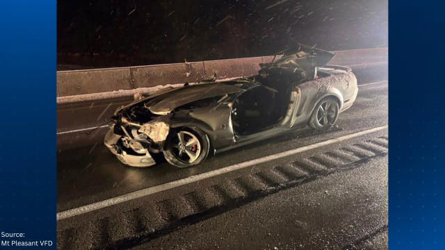 Car becomes pinned under tractor-trailer after crash on Pennsylvania ...