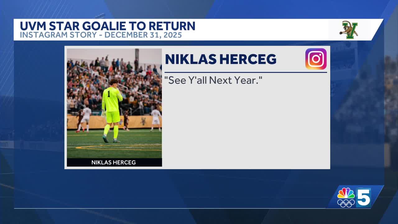 UVM men's soccer MLS draft pick Niklas Herceg to return to Catamounts ...