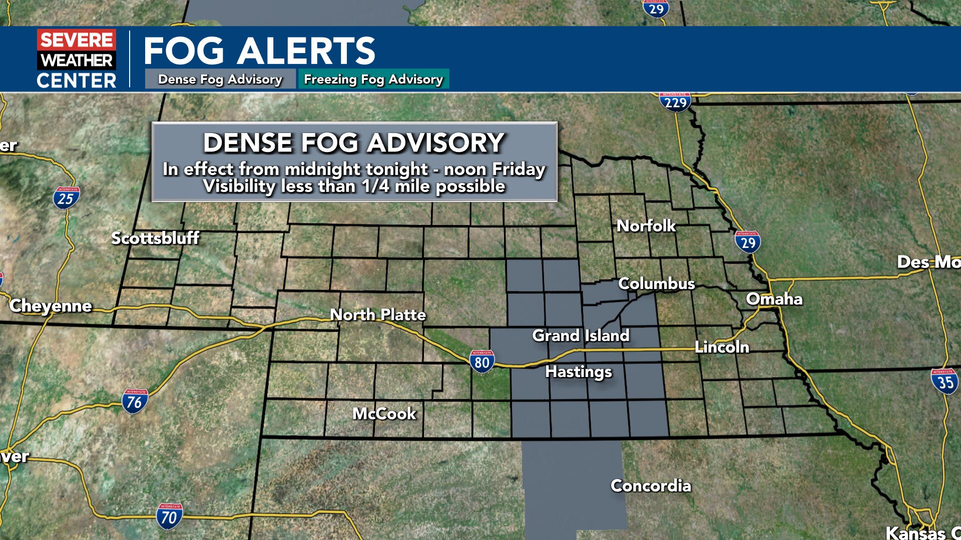 Wintry mix possible, but little impact expected for Lincoln Friday