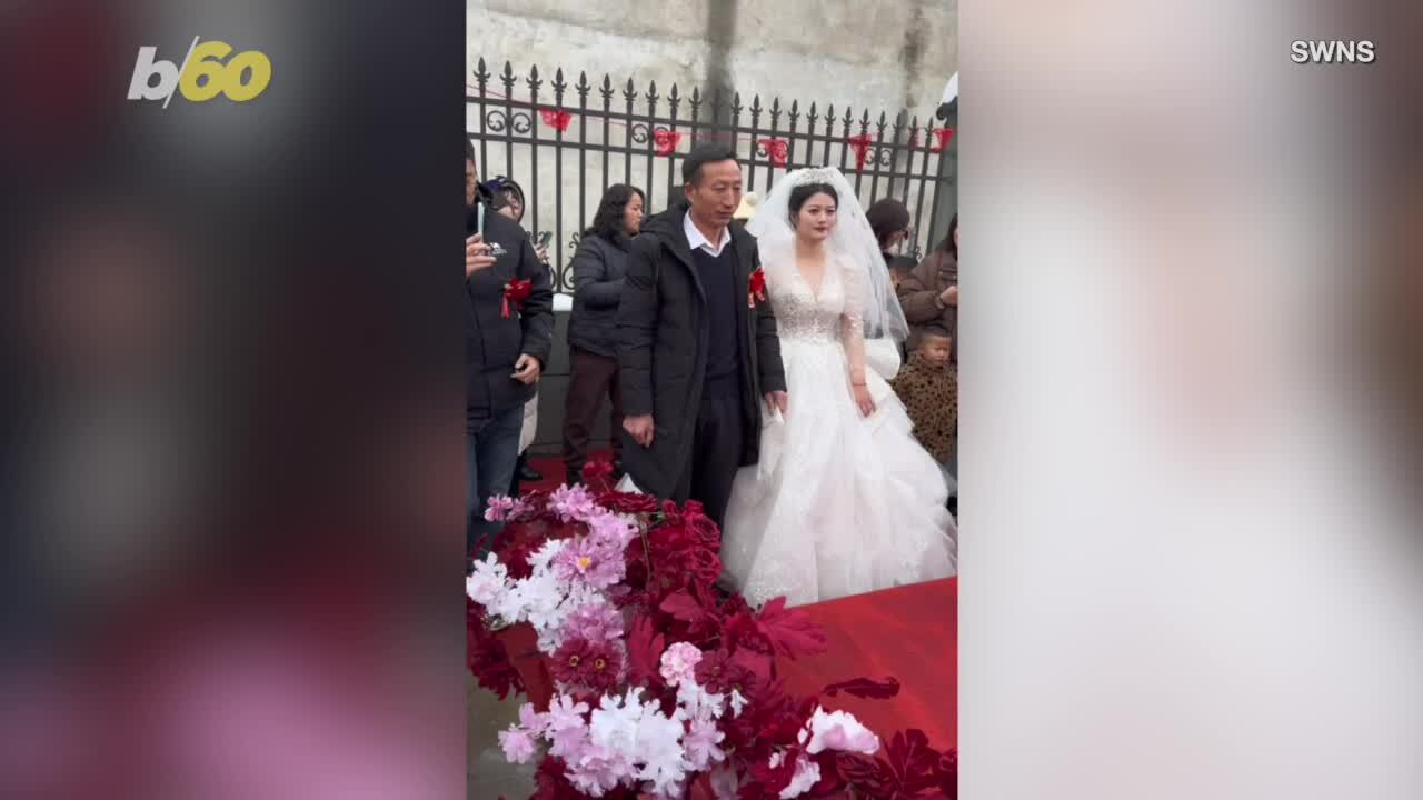 Watch this sister steal the spotlight by diving into a freezing pool at ...