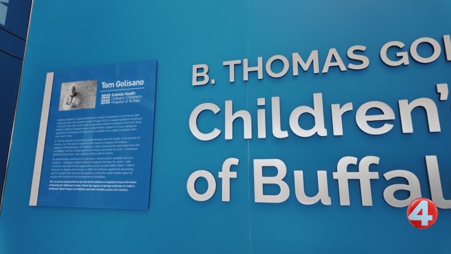 1st baby born at renamed Golisano Children’s Hospital