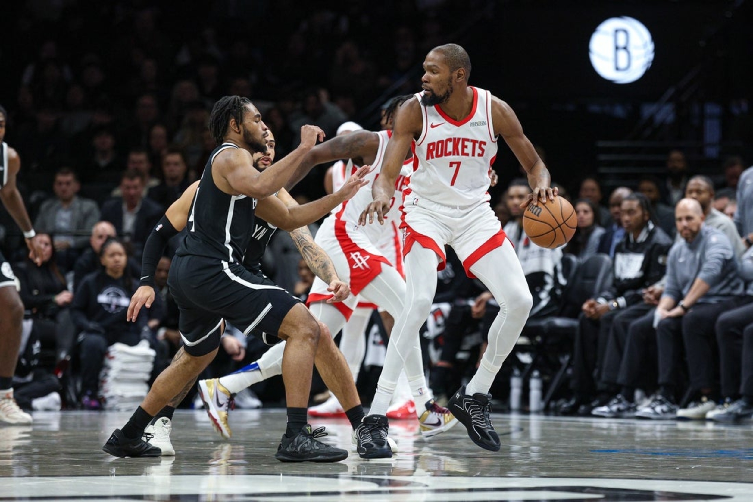 Rockets earn fourth straight victory with wire-to-wire win over Nets