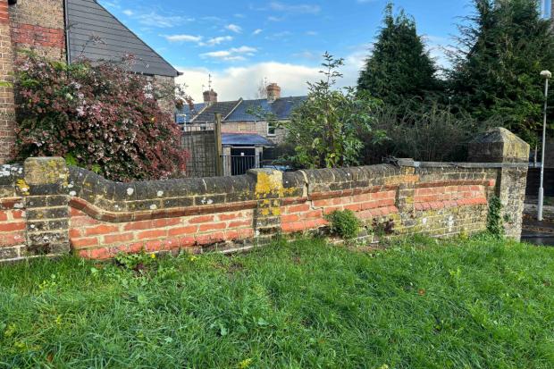 Damaged wall could be demolished and rebuilt